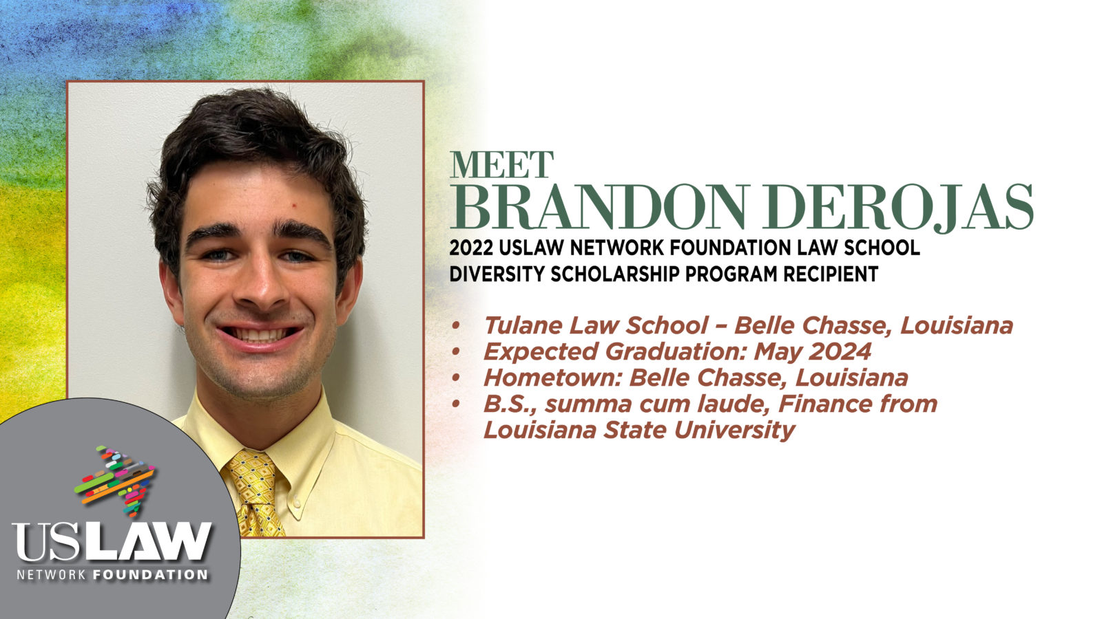 Meet the 2022 USLAW NETWORK Foundation Law School Diversity Scholarship ...