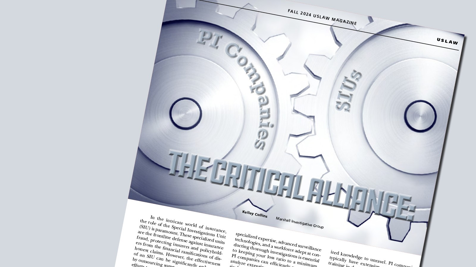 Marshall Investigative Group - USLAW