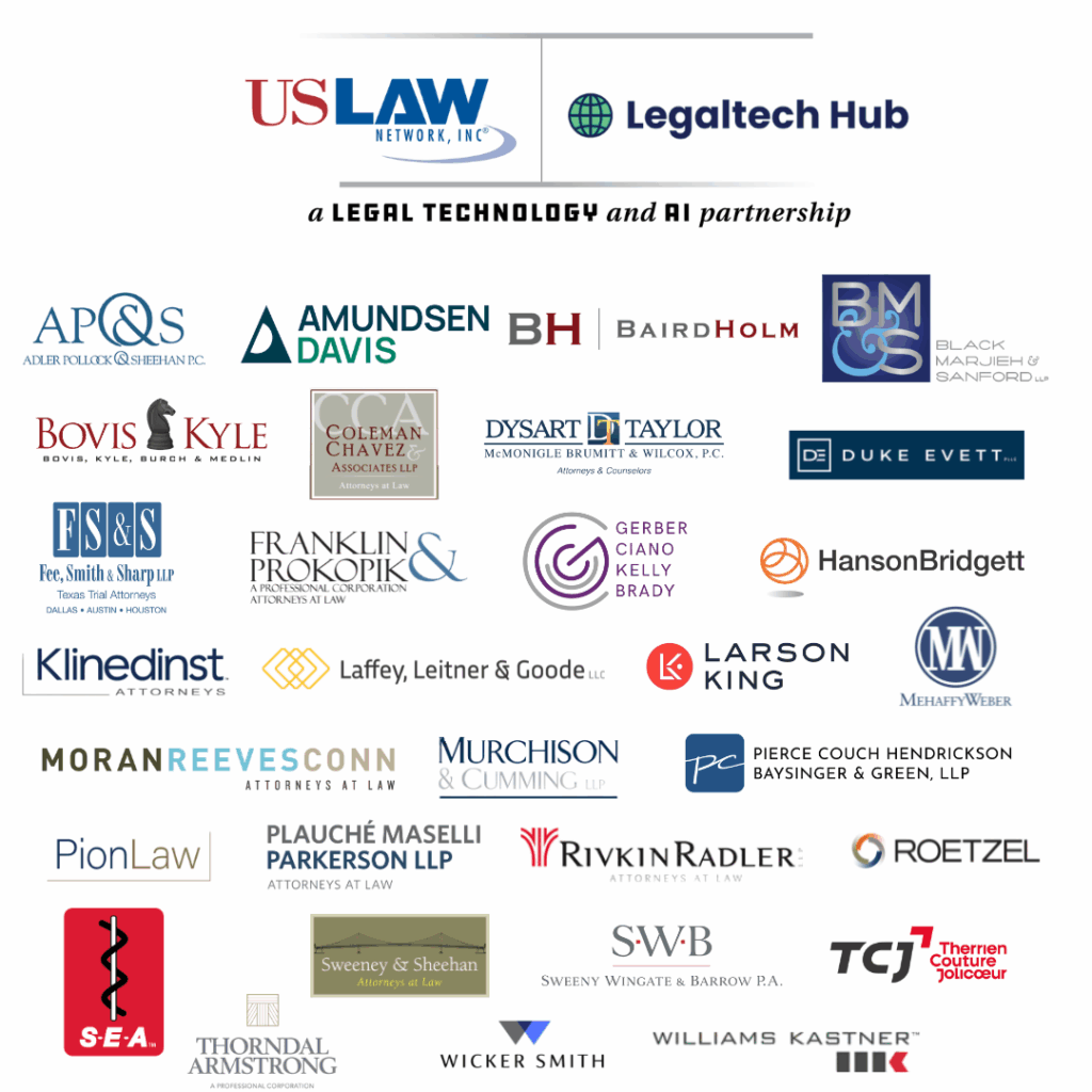 USLAW NETWORK announces partnership with Legaltech Hub - USLAW